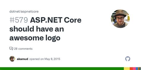 ASP NET Core Should Have An Awesome Logo Issue Dotnet Aspnetcore GitHub