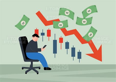 경제위기 07 일러스트 비즈니스 그림 드로잉 벡터 배경 백그라운드 경제 금융 경제위기 위기 투자 실패