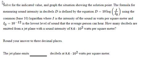 Solved Solve For The Indicated Value And Graph The Chegg Com