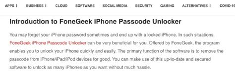 How To Get Free Fonegeek Iphone Passcode Unlocker Registration Code