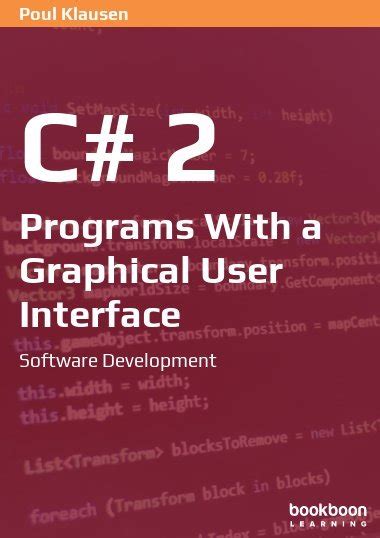 c 2 programs with a graphical user interface software development softarchive