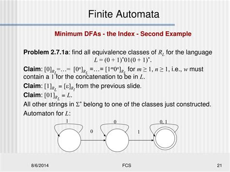 Ppt Finite Automata Powerpoint Presentation Free Download Id2915640