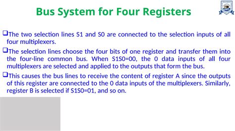 Bus System Using Multiplexer In Coa Ppt