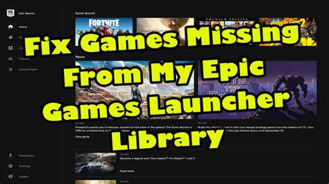 How To Fix Epic Game Unavailable In Library Issue