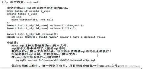 约束 非空约束 唯一性约束 主键约束 外键约束 Csdn博客