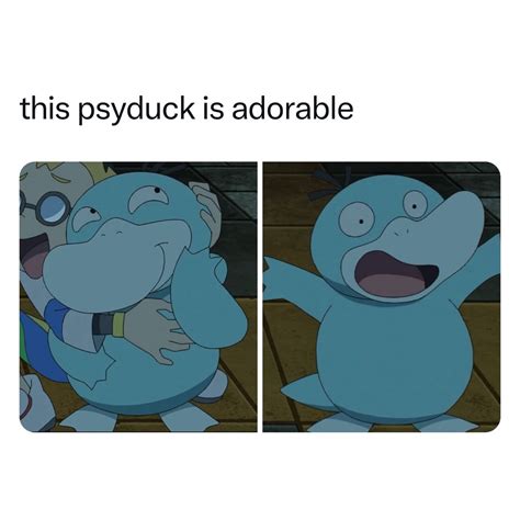 Oh My Gosh A Shiny Psyduck 🥹 Best Of Pokémon Memes