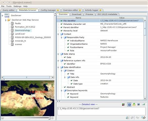 Metadata Related To Wms Service Shared With Narss Download