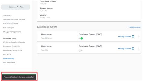 Microsoft SQL Databases Foundation Verio