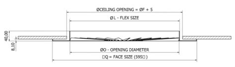 Square Swirl Diffusers PSC Polyaire Commercial Air Conditioning