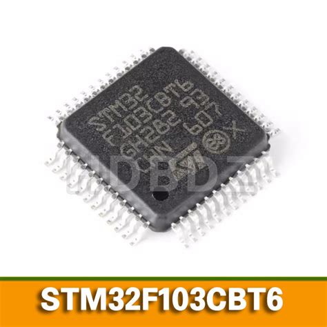 Stm32f103cbt6 St Electronic Microcontroller Chip Ic Mcu Smd Arm