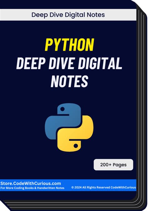Python Deep Dive Digital Notes Codewithcurious