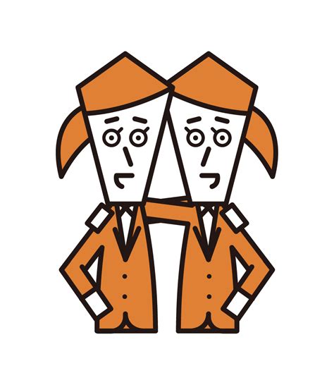 팀워크와 어깨를 나란히 하는 사람여성의 일러스트 무료 일러스트 소재집 Kukukeke