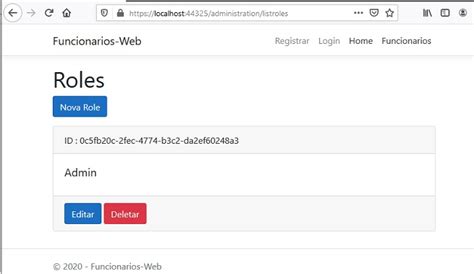 ASP NET Core 3 1 Usando O Identity De Cabo A Rabo XIV