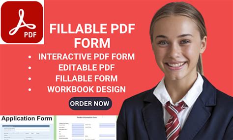 Design Redesign Fillable Pdf Form Interactive Pdf Form And Clickable