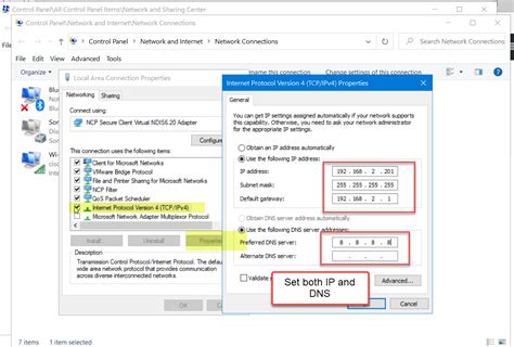 Networking No Internet Connection With Static IP Windows Super User