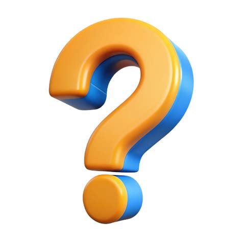 3d Yellow Question Mark Faq Problem Solution Symbol Illustration On Isolated Background