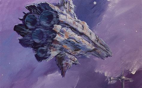 Under The Influence Of Artists Chris Foss And John Harris Space Art