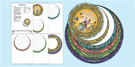 All About Me Circles Booklet Hecho Por Educadores Twinkl