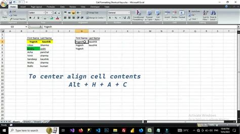 Cell Formatting Excel Shortcut Keys🔥🤯🔥 Exceltutorial Excelshortcuts