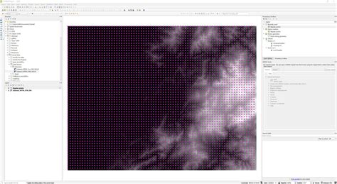 How To Get Point Elevation From Surface Grid On Qgis Free Gis Tutorial