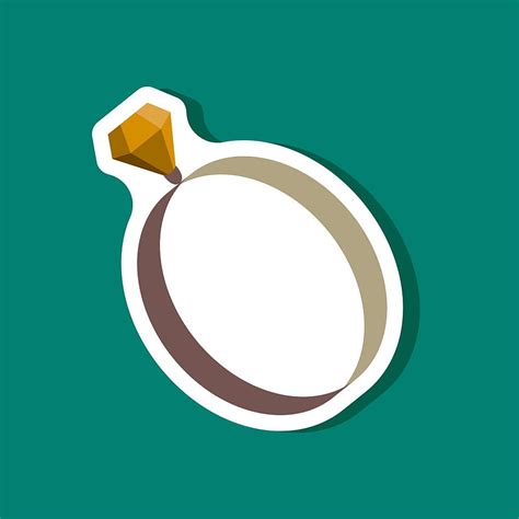 종이 스티커 패션 옷 약혼 반지 벡터 Eps Ai Uidownload