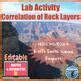 Correlation Of Rock Layers Outcrops Digital Lab Activity NGSS NYSSLS