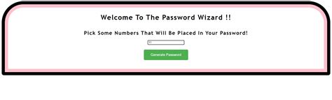 User Guided Password Maker Devpost User Guided Password Maker Devpost