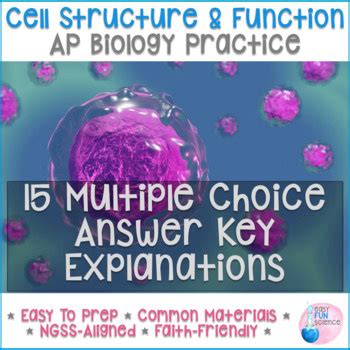 AP Biology Practice Cell Structure And Function Easy Fun Science