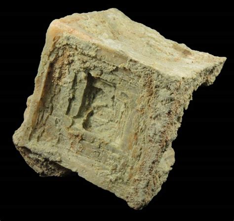 Photographs Of Mineral No 76410 Calcite Pseudomorph After Halite From