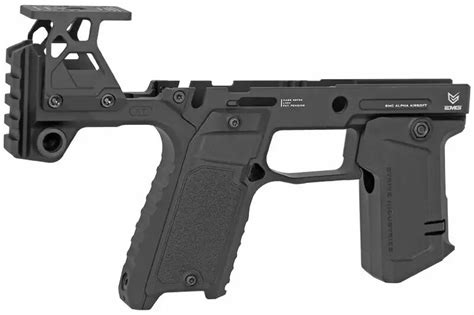 Kit Chassis Modulaire Smc Alpha Noir Pour P320 Gbb Sig Sauer Strike