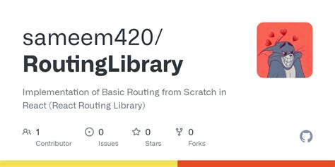 Github Sameem420routinglibrary Implementation Of Basic Routing From