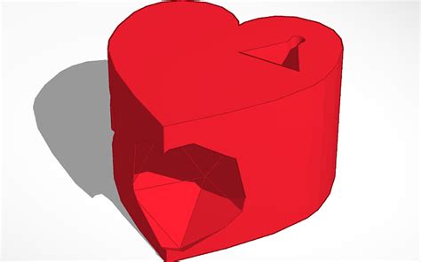 3d Design Heart Tinkercad