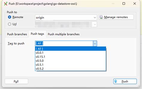 Push Tags Need List Order By Desc · Issue 10399 · Gitextensions