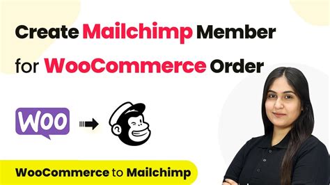How To Create Mailchimp Member For Woocommerce Order Woocommerce To Mailchimp Youtube