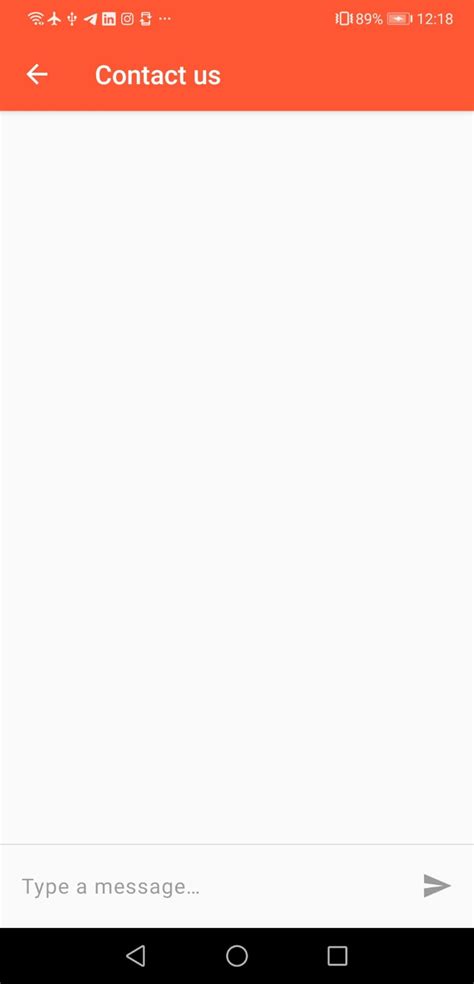 chat bot not started on android and no messages are shown · issue 96