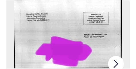 What Comes From This Address From The Irs Rirs