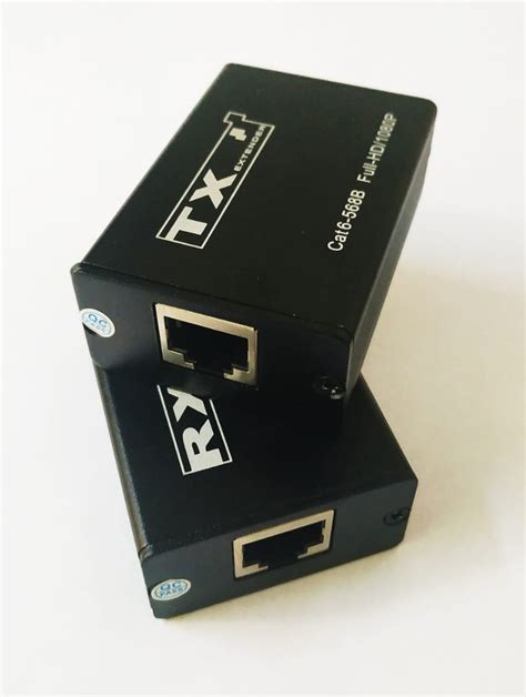 HDMI удлинитель 30 метров по витой паре cat-6 (без питания)