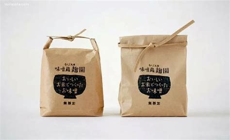 日本牛皮纸袋包装设计美好大赏 小红书 花瓣网