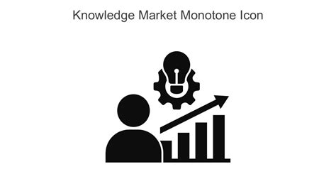 Knowledge Market Monotone Icon In Powerpoint Pptx Png And Editable Eps Format Ppt Template