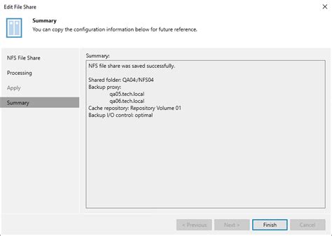 Step 6 Finish Working With Wizard User Guide For Microsoft Hyper V