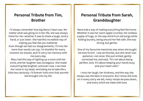 How To Write A Powerful Funeral Eulogy 2025 Funeral Order Of Service Printing