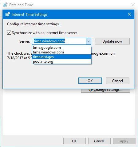 How To Manage Time Servers On Windows 10 Windows Central