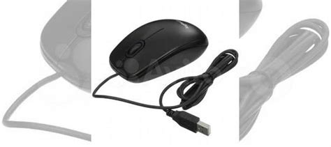 Мышь проводная Logitech B100 910-005547 черный купить в Ижевске ...