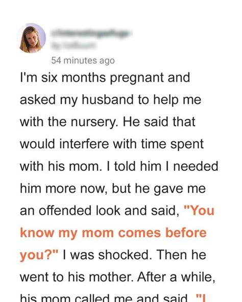 A Husband S Dilemma Between Wife And Mother During Pregnancy The Best Media