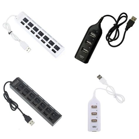 Plug In USB Multi Hub Adapter Splitter Expansi Vicedeal