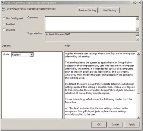 Group Policy Loopback Processing Part 2 Replace Mode And Merge Mode