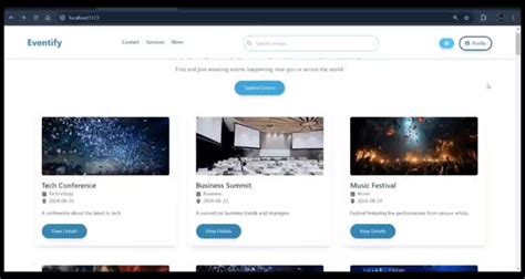 Vishal V D On Linkedin Eventmanagement Mernstack Blockchain Ai Smartsolutions Eventify