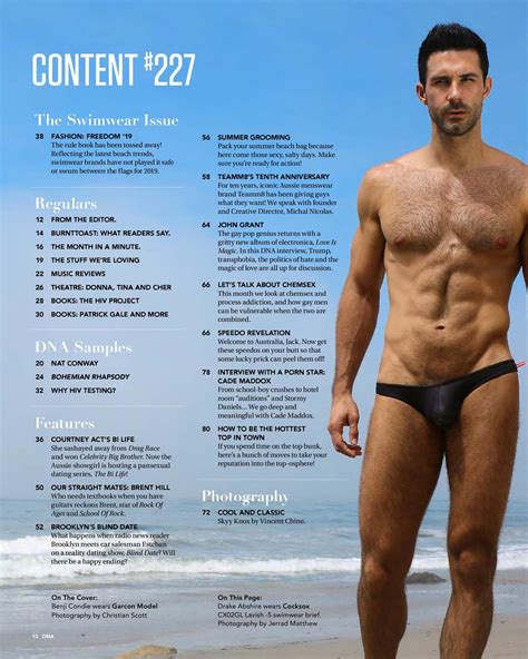 Dna Magazine Dna 227 Swimwear Issue Back Issue