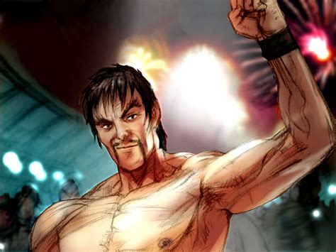 Kawano Takuji Marshall Law Tekken Tekken 4 Game Cg Official Art