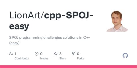 github lionart cpp spoj easy spoj programming challenges solutions